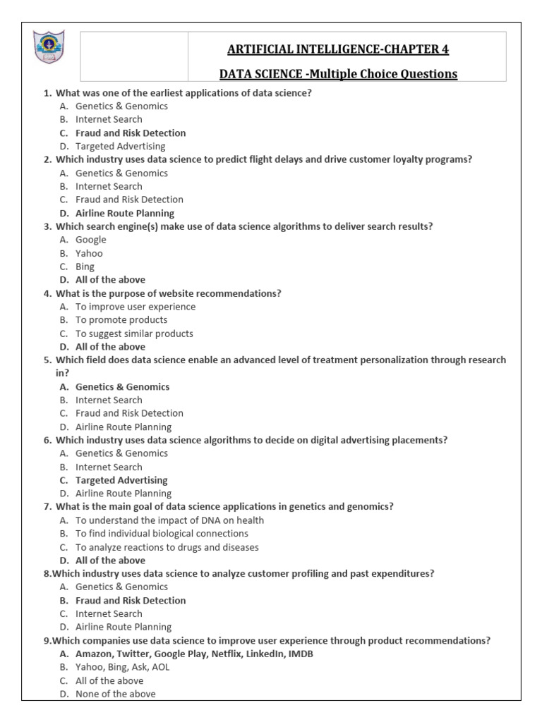 4532070-Worksheet - Data ScienceMCQs | PDF | Comma Separated Values | Data Science