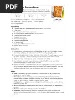 Banana Bread Recipe - Preppy Kitchen | PDF | Baking | Breads