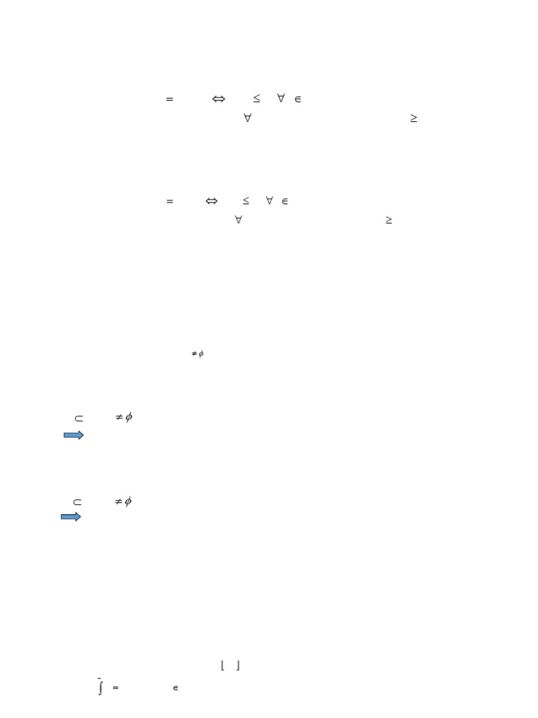 Supremo e ínfimo en conjuntos reales | PDF | Conjunto (Matemáticas ...