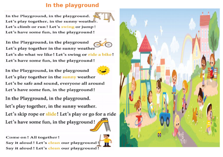 In The Playground Pdf