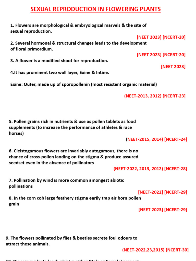 Ncert 2 Quick Evision | PDF | Dominance (Genetics) | Dna