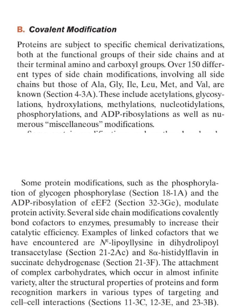 Covalent Modifications N and o Glycosylation | PDF