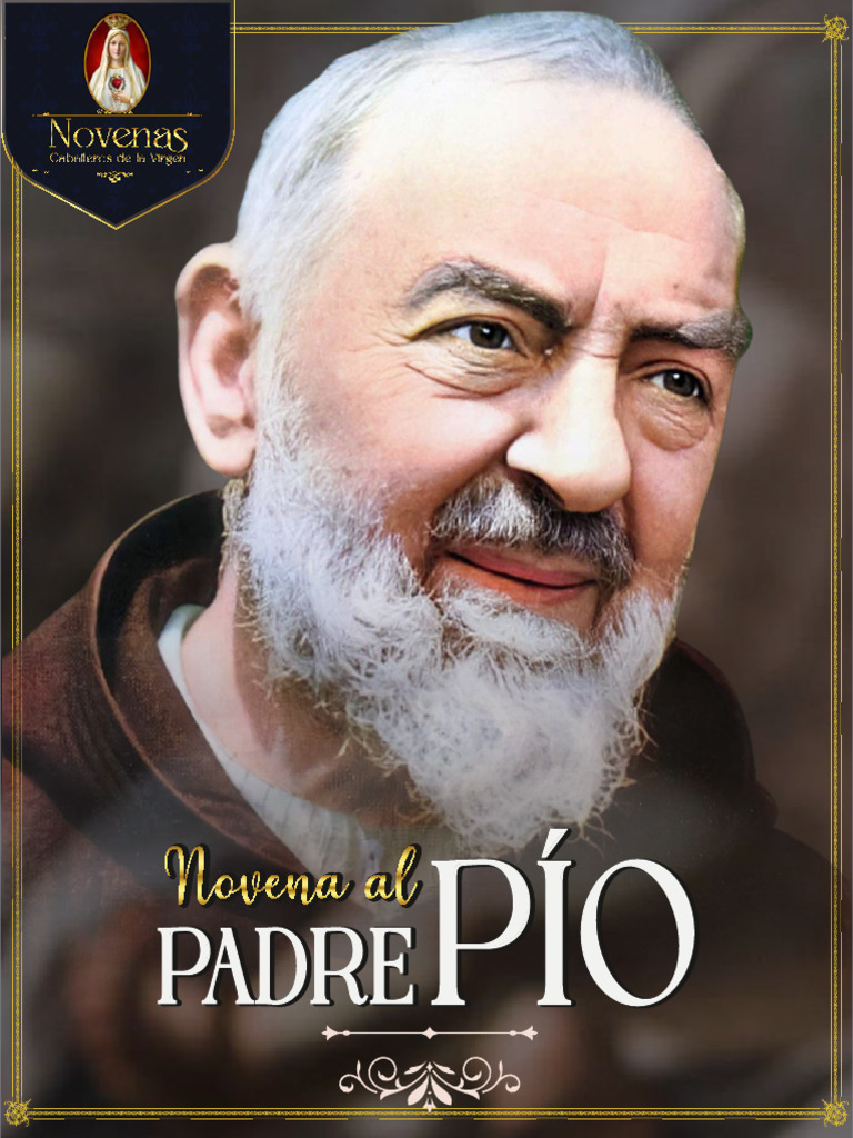 Novena Santo Padre Pio | PDF | Oración | María, madre de Jesús