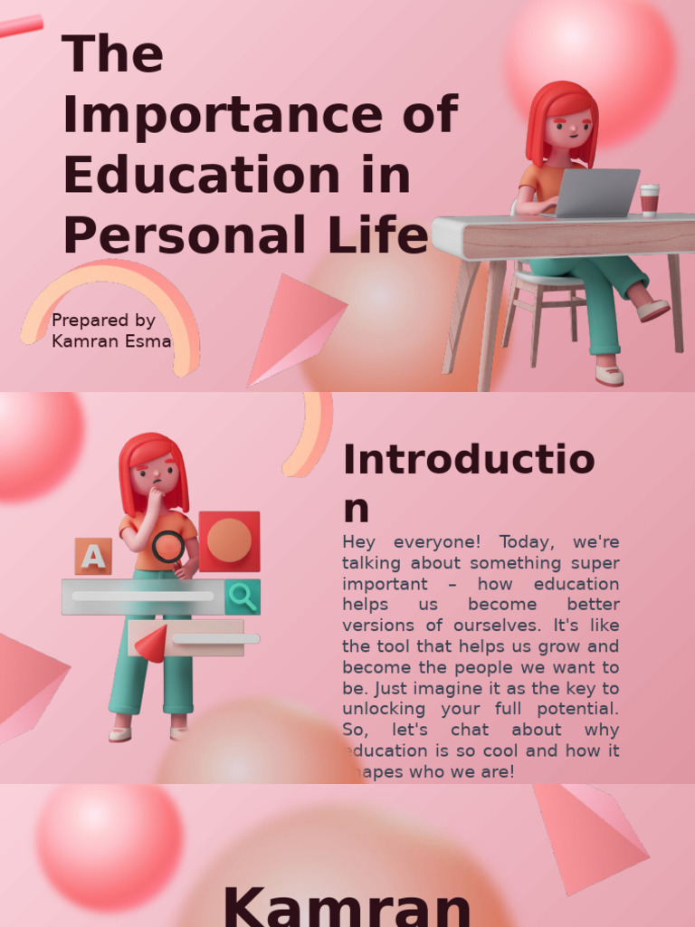 Importance of Education in Personal Growth | PDF | Personal Development ...