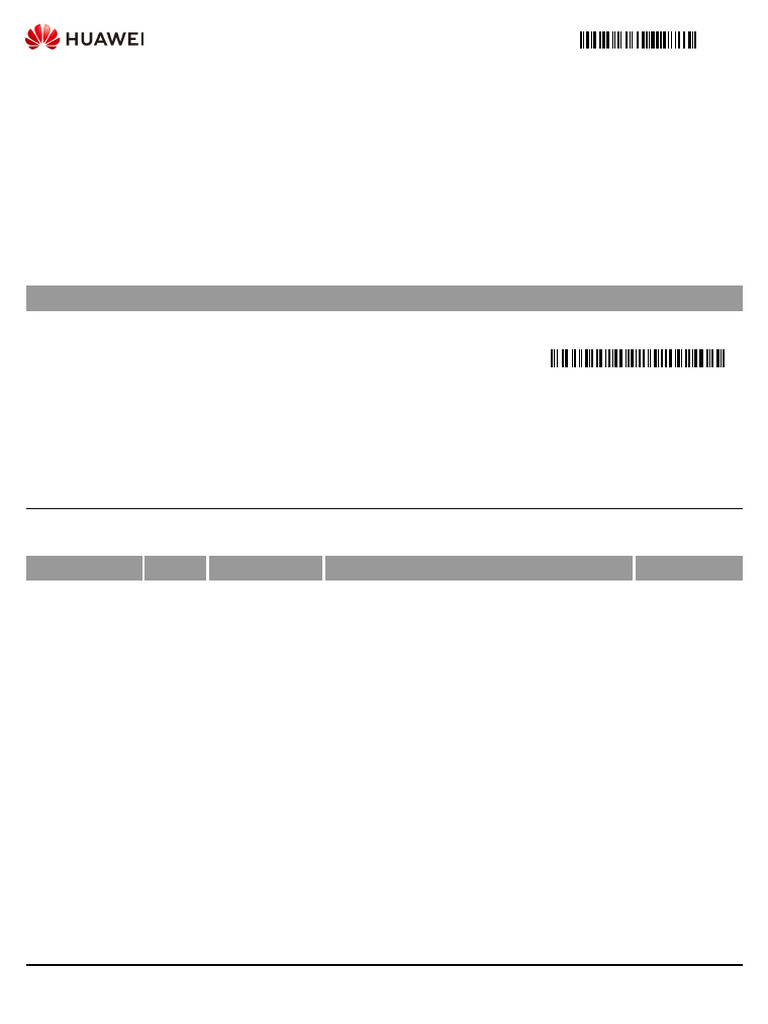 Huawei Proof of Entitlement Document | PDF
