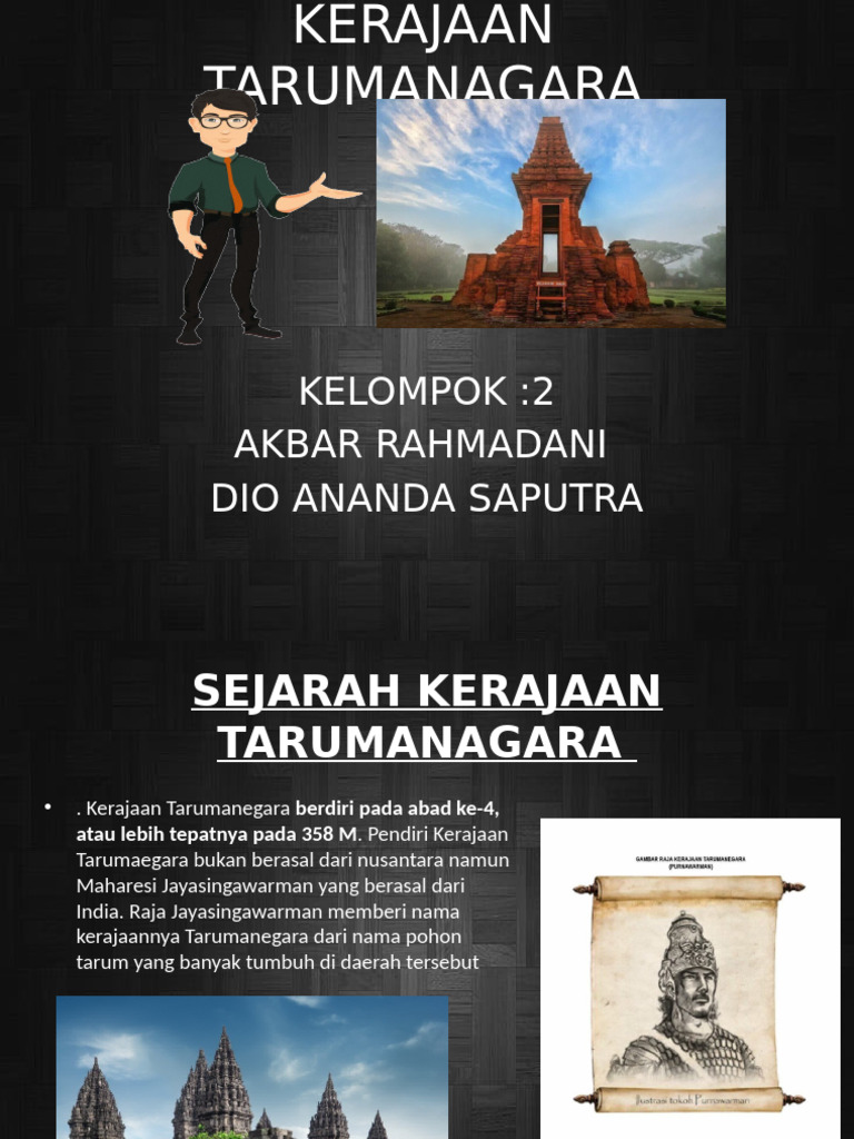 Kerajaan Tarumanagara | PDF