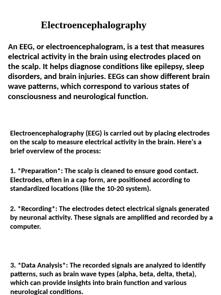 Eeg | PDF | Neural Oscillation | Electroencephalography