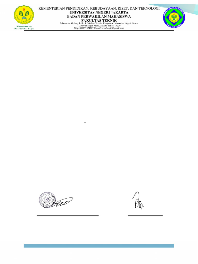 009- Undangan RKB BEM FT | PDF