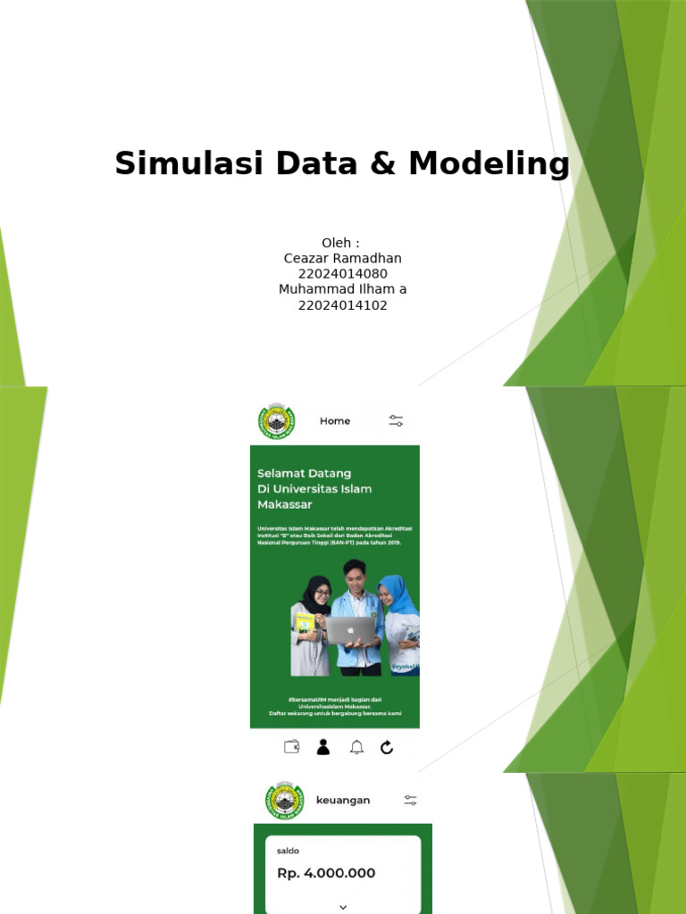 simulasi & modeling | PDF