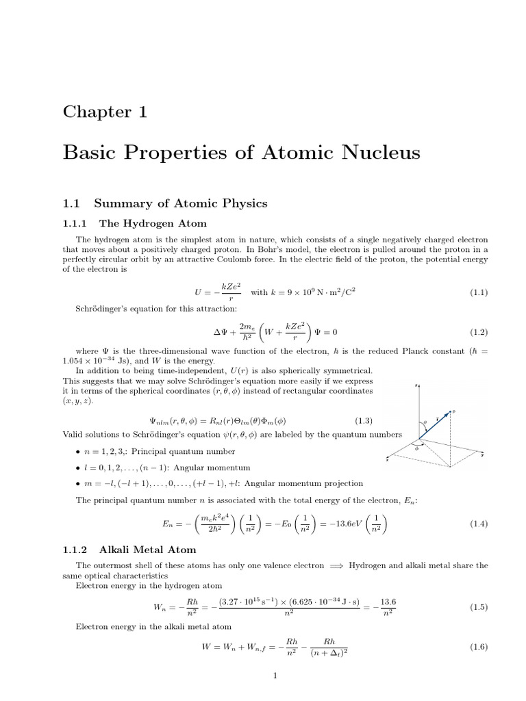 Fundamentals of Nuclear Physics | PDF | Atomic Nucleus | Neutron