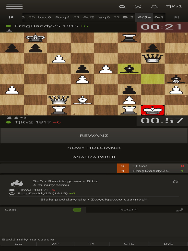 Oczekiwanie Na Ruch Przeciwnika - Zagraj FrogDaddy25 | PDF