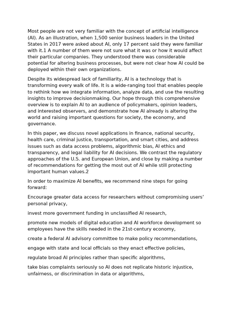 Artificial Intelligence | PDF | Artificial Intelligence | Intelligence ...