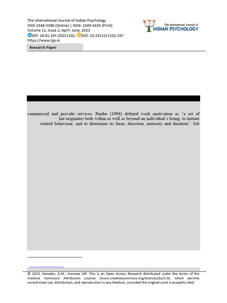 Very Imp in Discussion | PDF | Job Satisfaction | Motivational