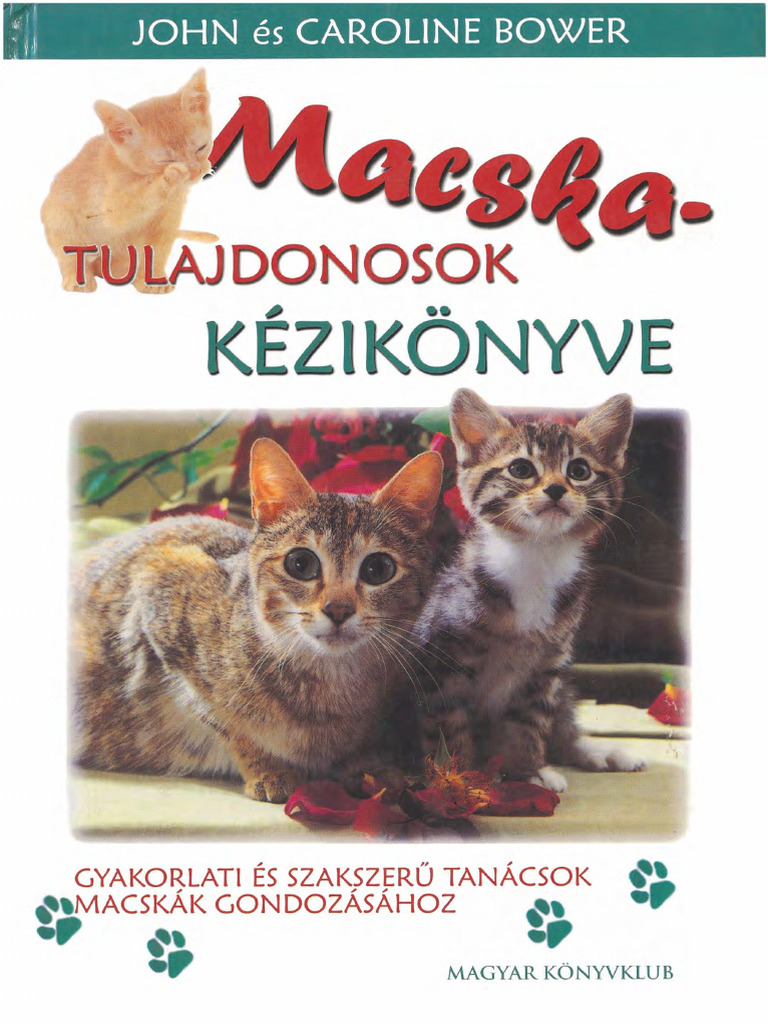 Macska Tulajdonosok Kézikönyve | PDF