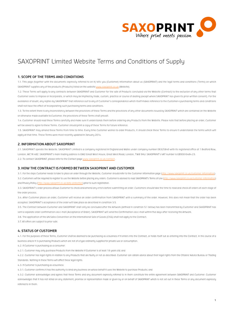 General Terms and Conditions | PDF | Legal Liability | Negligence