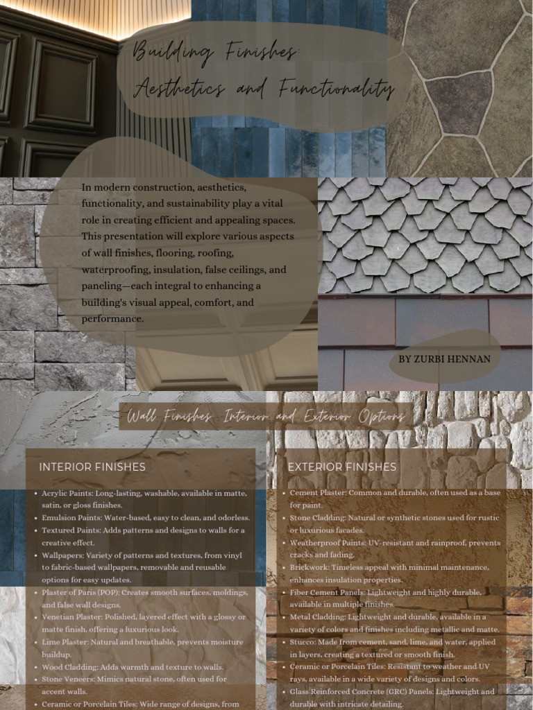FINISHES | PDF | Flooring | Building Insulation