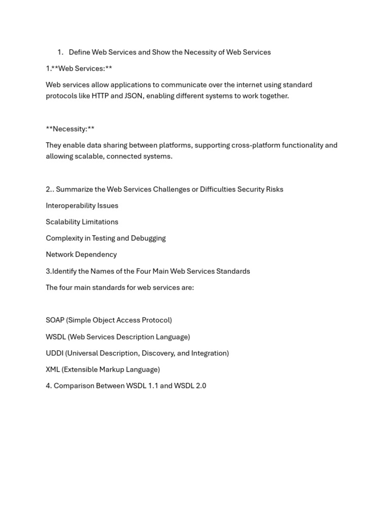 WP cit3 2m | PDF | Web Service | Soap