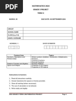 Grade 4 Geography Map Skills Booklet | PDF | Continent | South Africa