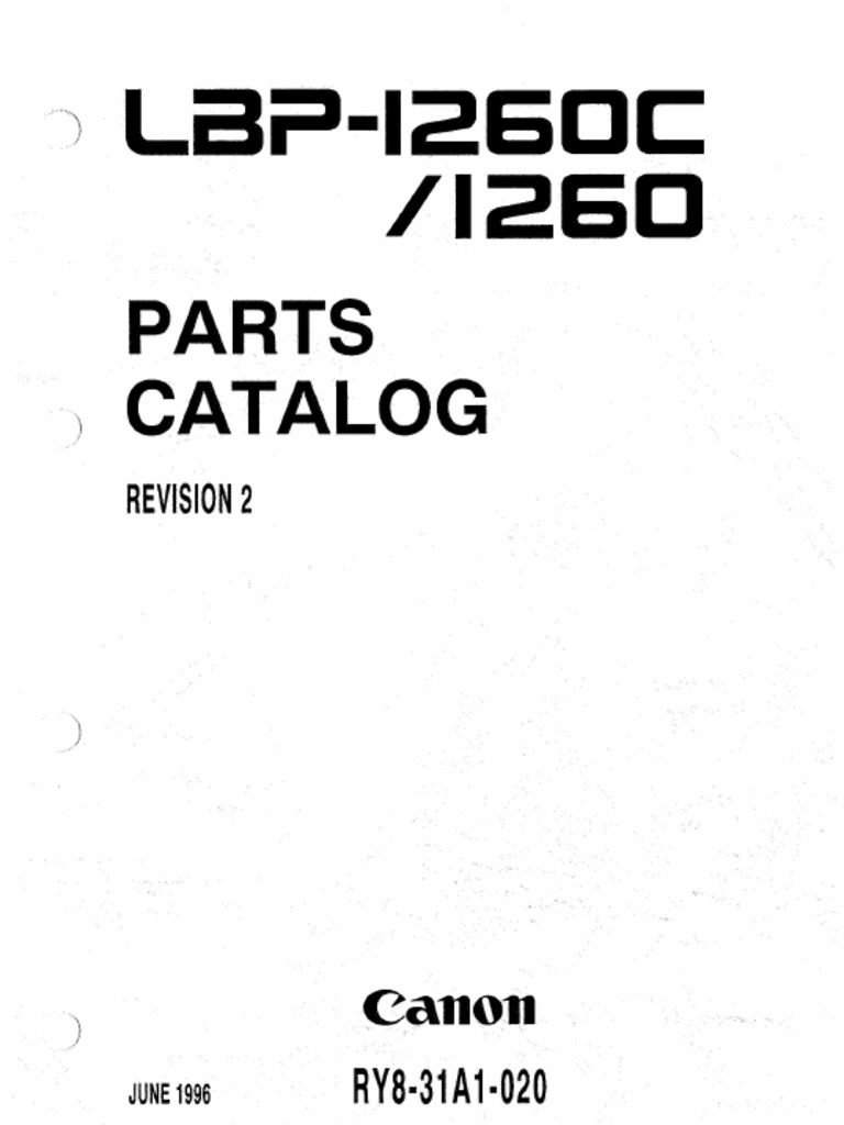 LBP 1260 | PDF