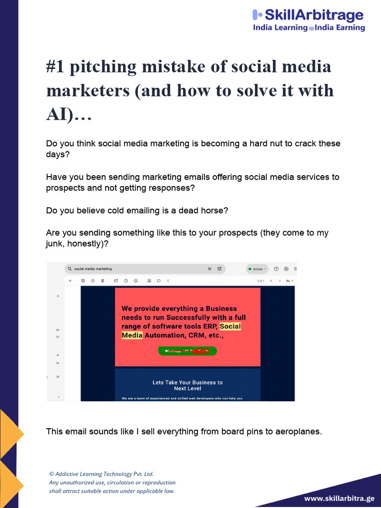 AI Solutions for Social Media Pitching | PDF | Artificial Intelligence ...