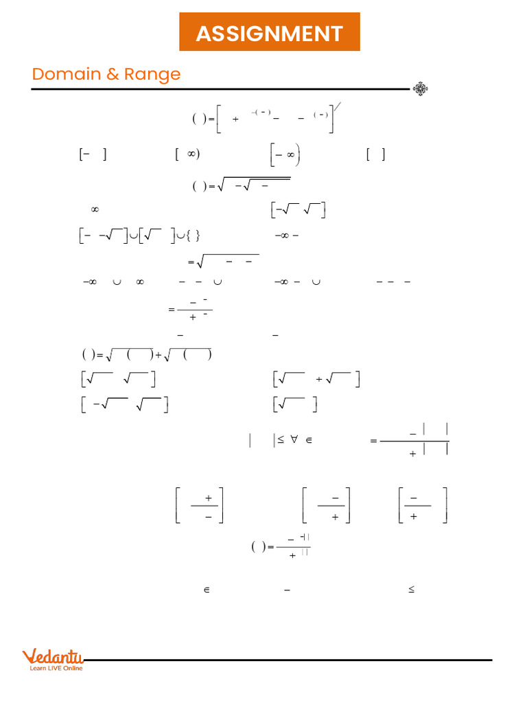 Function (Domain Range) Assignment 3 | PDF | Abstract Algebra | Algebra