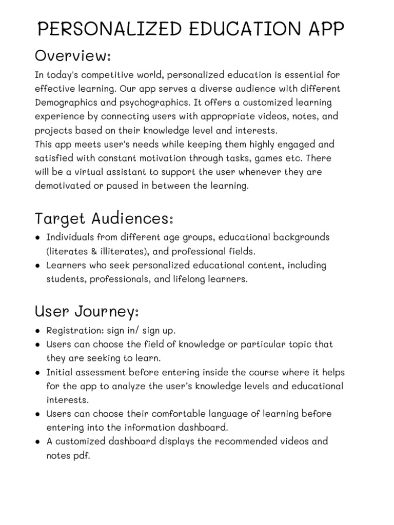 UX Case study | PDF | Learning | Educational Technology