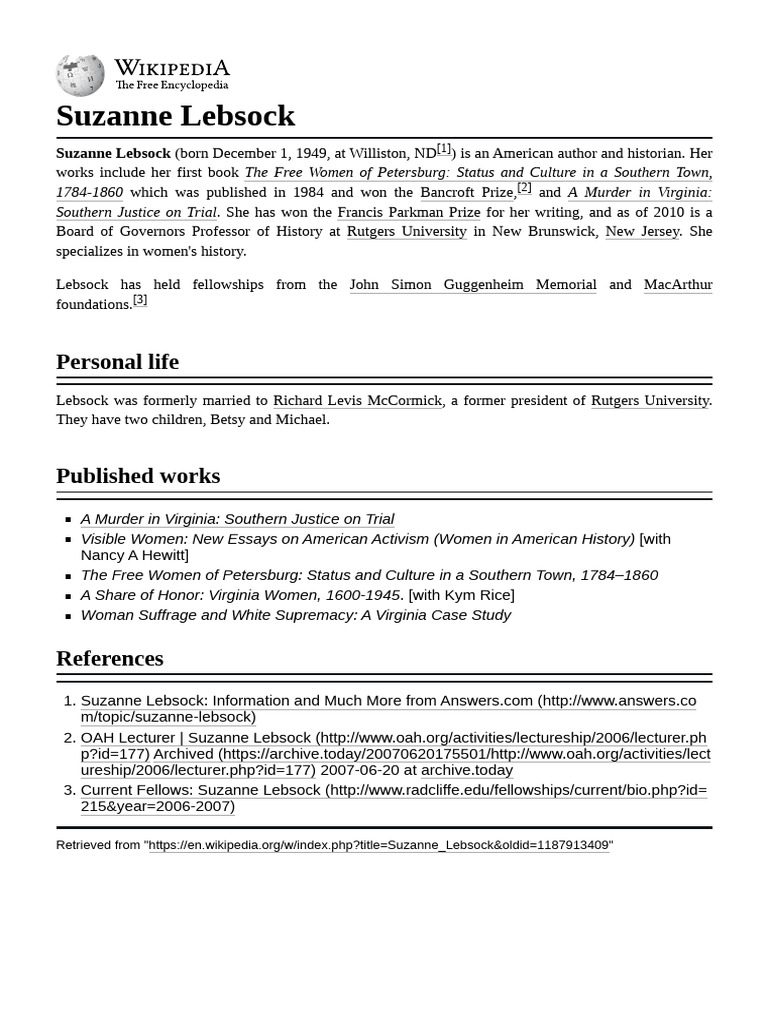 Suzanne_Lebsock | PDF