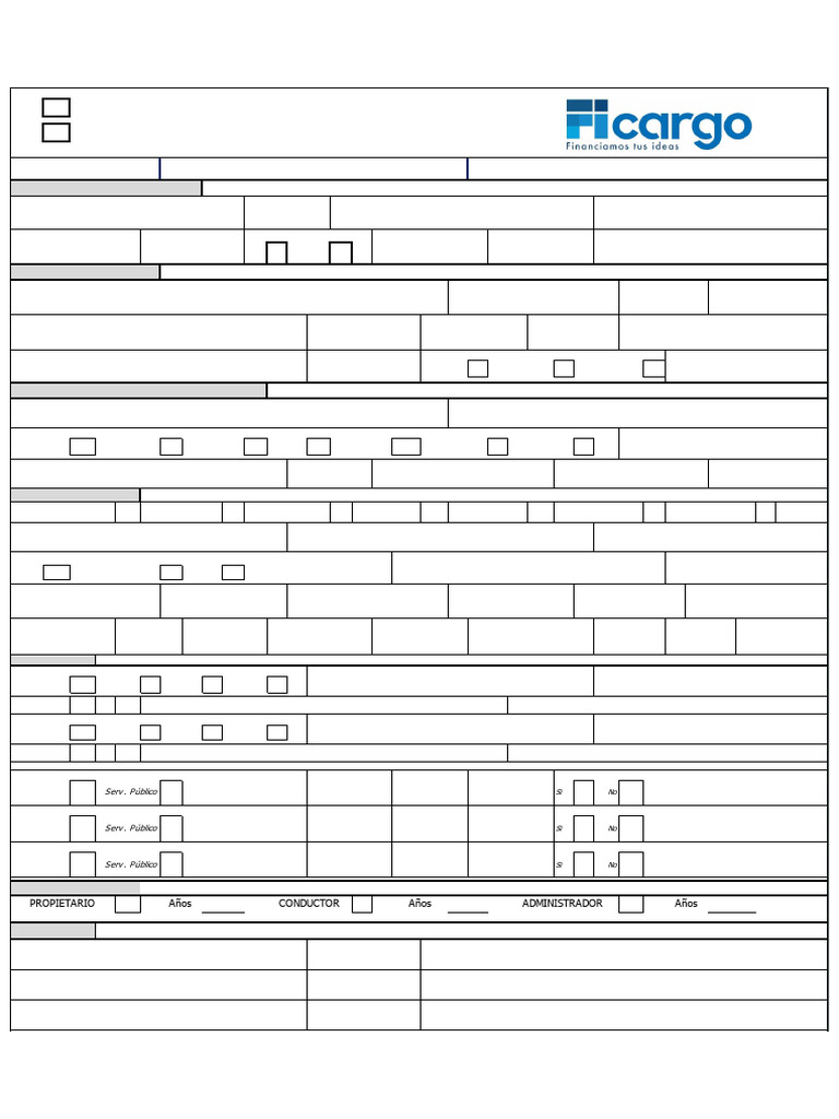 Formato Solicitud de Credito y Habeas Data | PDF | Información | Pagos