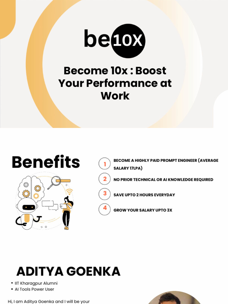 Be10X AI Tools Workshop Overview | PDF | Artificial Intelligence ...