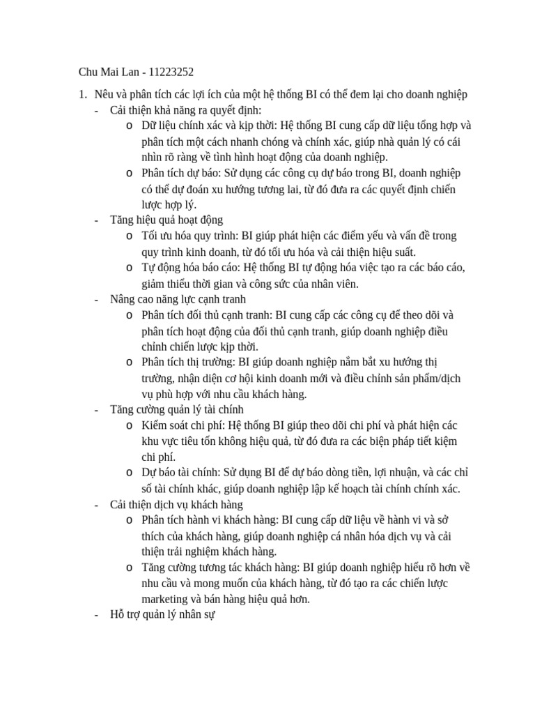 Phạm Thị Khánh Huyền_ btap chương 1 | PDF