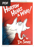 Dr. Seuss QR Code Read Alouds | PDF | Dr. Seuss | Children's Literature