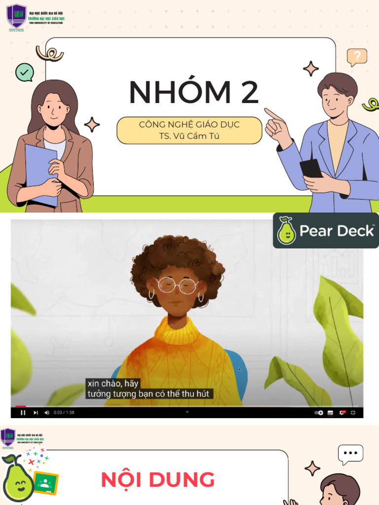 Pear Deck - Nhóm 2-GD1-N2 | PDF