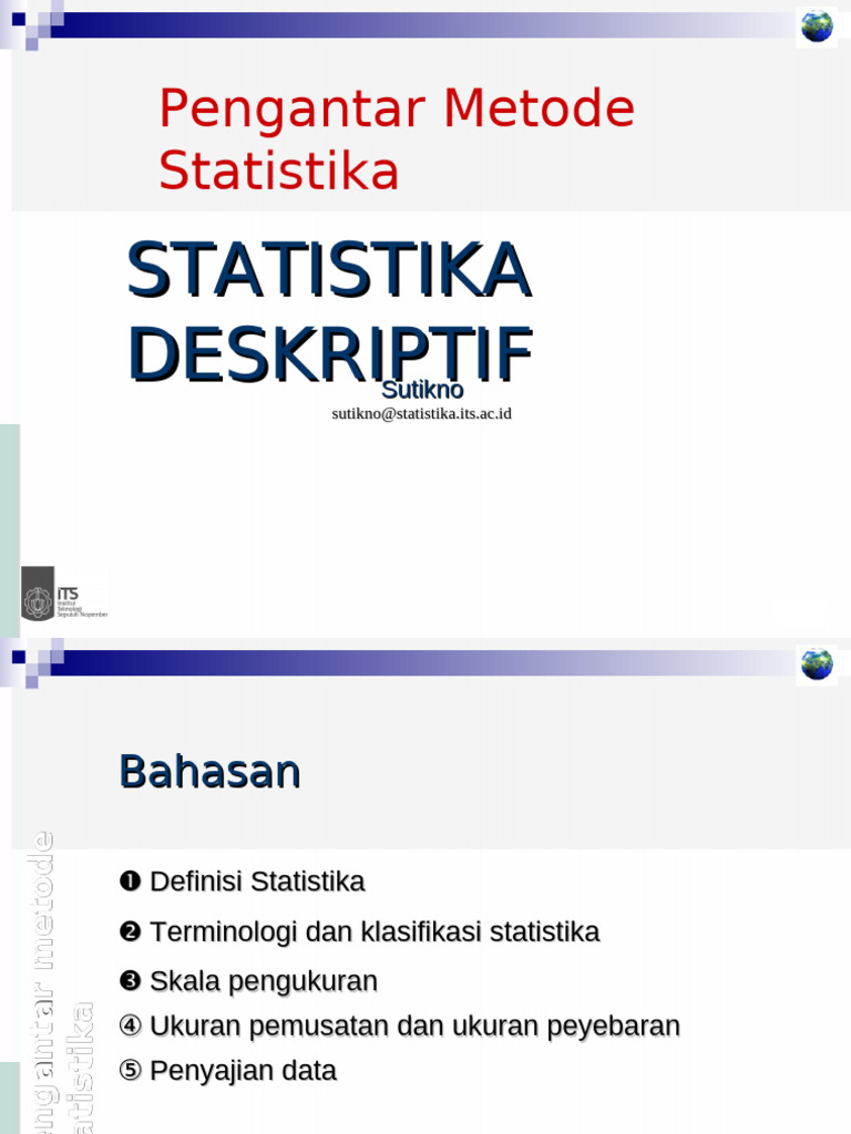 M1-2 Statistict Deskriptive | PDF