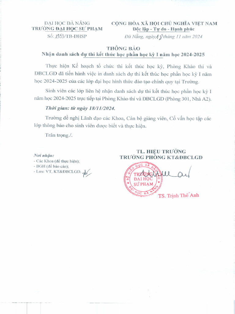 Khảo Thí TB-1953 | PDF