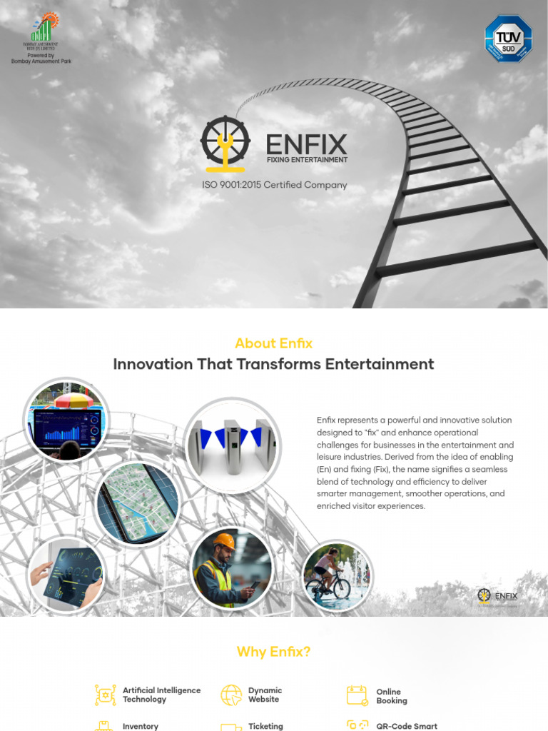 Enfix - Software & Hardware showcase 2k25-2 | PDF | Analytics | Qr Code