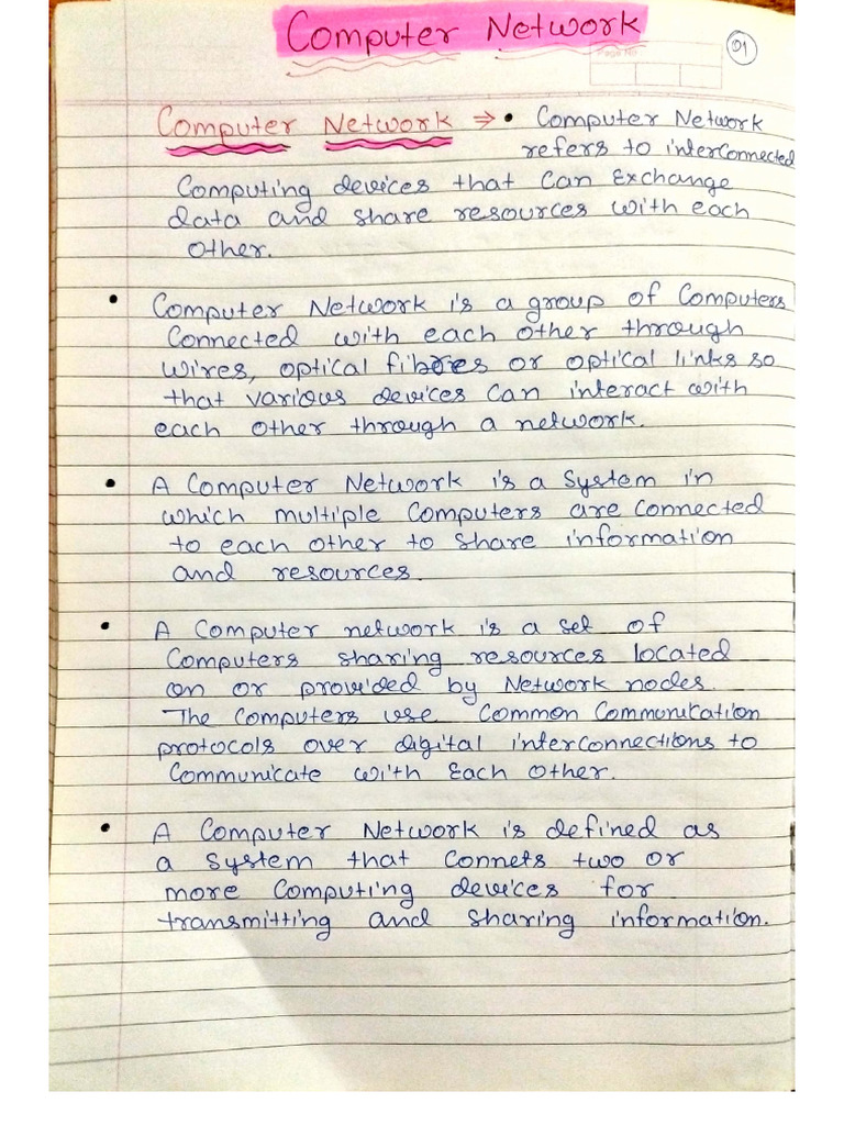 CSEGYAN CN Computer Network Notes | PDF