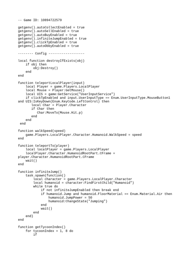 FeedTheNoob.lua | PDF | Computing | Software