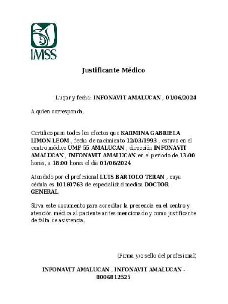 Imss | PDF