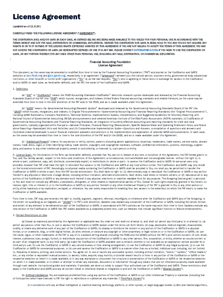 FASB Accounting Standards Codification® | PDF | Financial Accounting ...