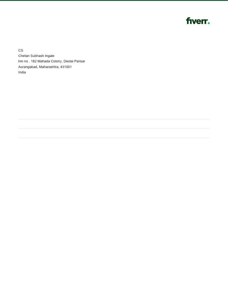 Fiverr Earnings Statement 2023 | PDF