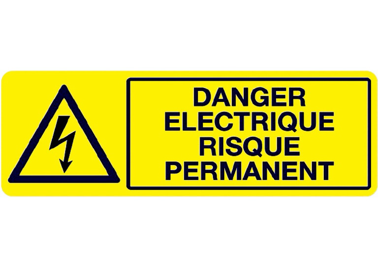 Danger Electrique Risque | PDF