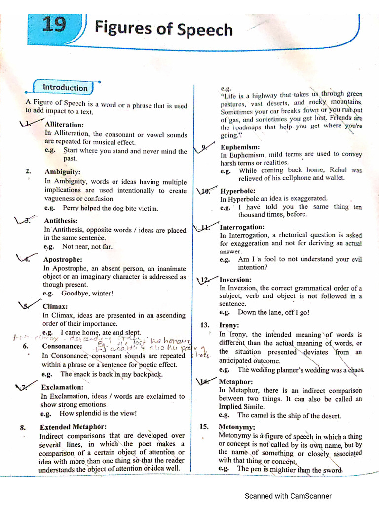 English - Figures of Speech | PDF