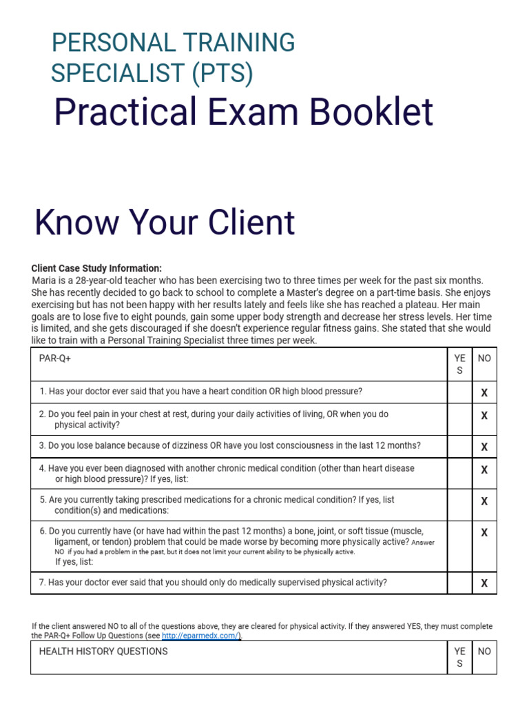 Personal Training Exam Guide | PDF | Anatomical Terms Of Motion | Pelvis