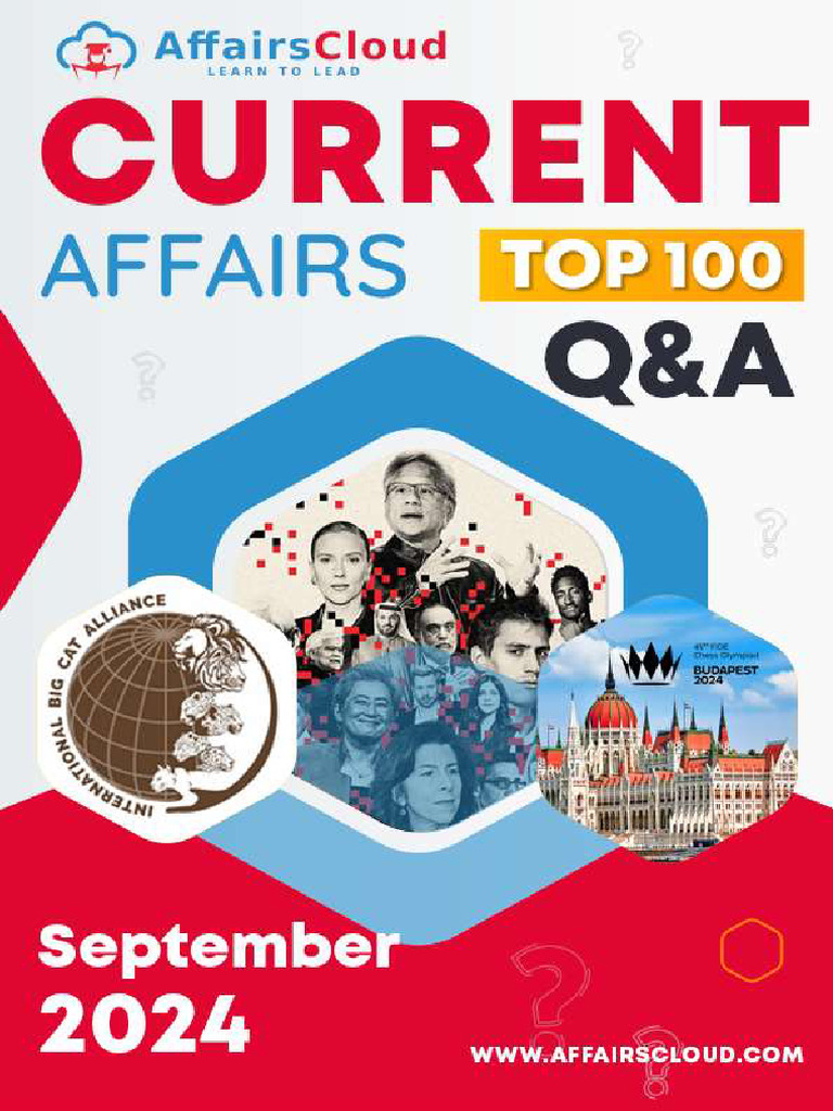 SEPTEMBER 2024 Top100 (Hindi) by Affairscloud | PDF