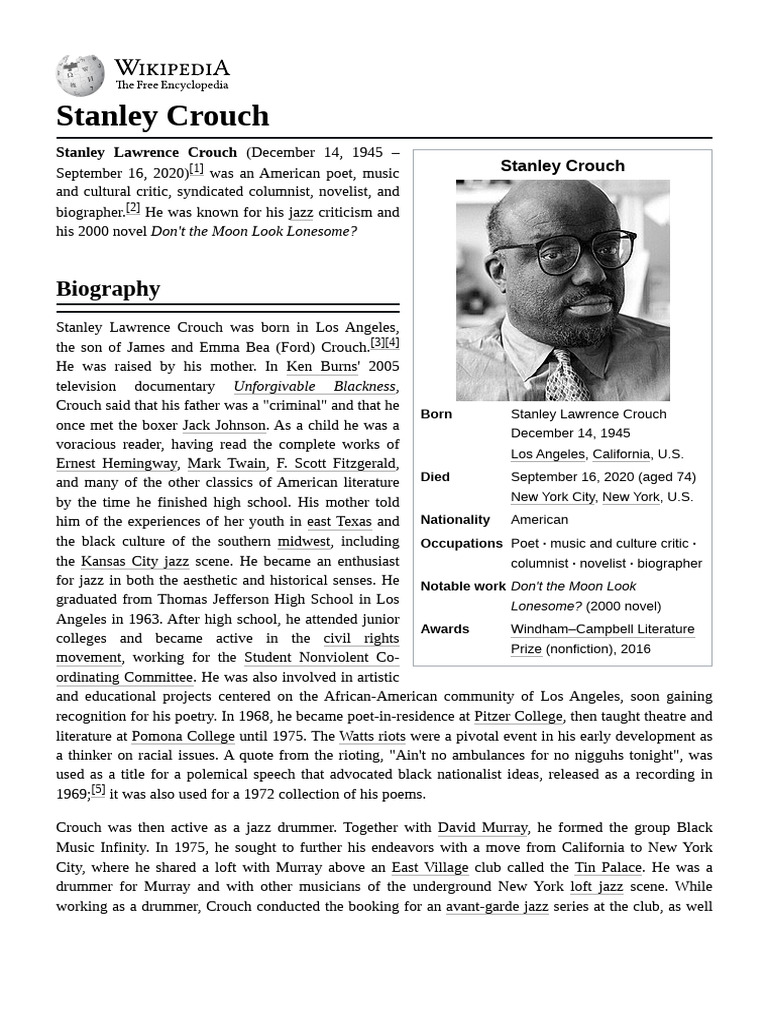 Stanley_Crouch | PDF