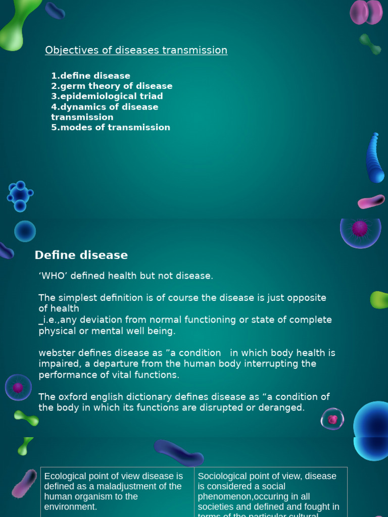 Understanding Disease Transmission Dynamics | PDF | Infection ...