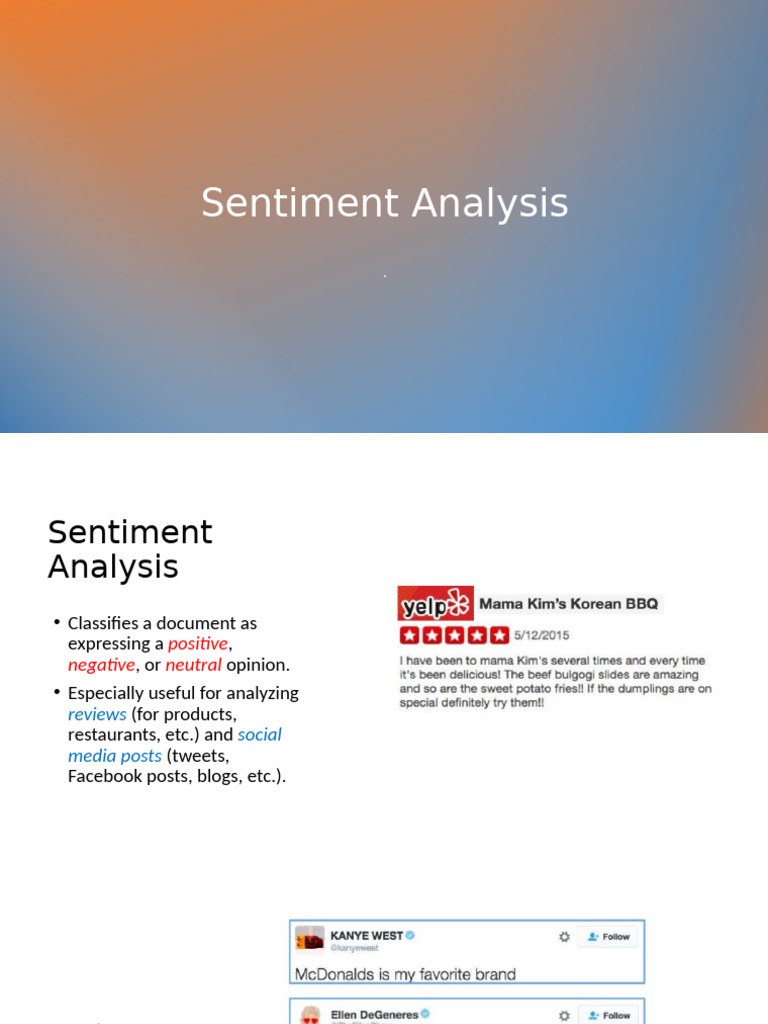 Sentiment Analysis & LLM Insights | PDF | Cognitive Science ...