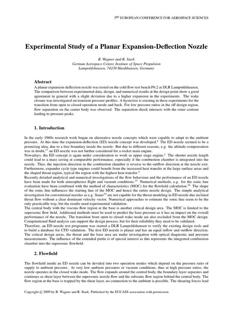 P WAGNER | PDF | Computational Fluid Dynamics | Rocket Engine