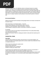 D&D 5E Travel Speed and Rules | PDF | Role Playing Games | Leisure