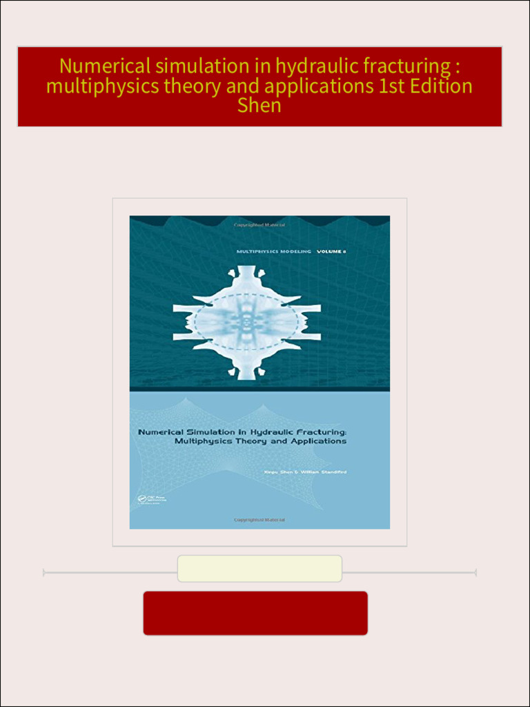 Instant Download Numerical Simulation In Hydraulic Fracturing